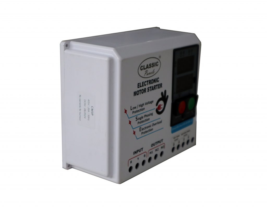 CLASSIC 3 Phase Digital Motor Starter CM3P upto 5HP - Thundathil Traders